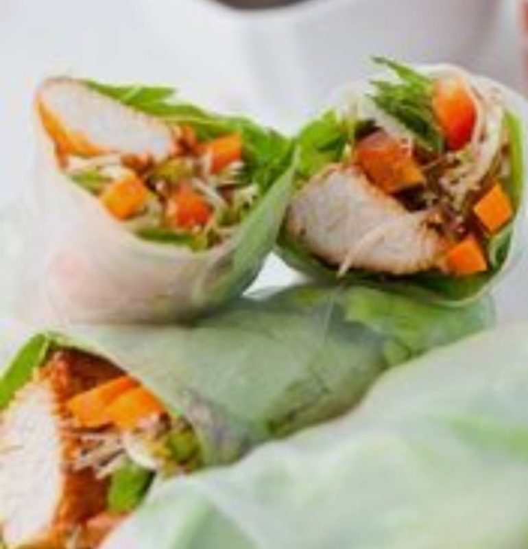 Rouleaux d’été au poulet – 2 pièces – Lamaï Thai Food